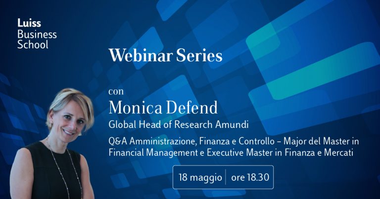 Webinar Series con Monica Defend, Global Head of Research, Amundi ...