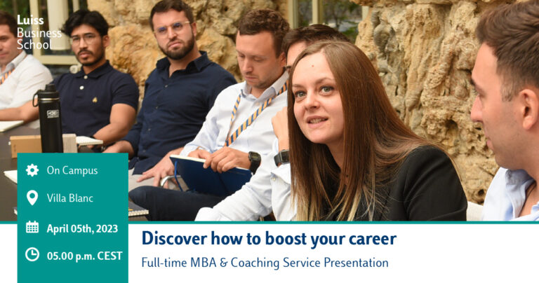 Open Evening | Discover how to boost your career | Full-time MBA ...