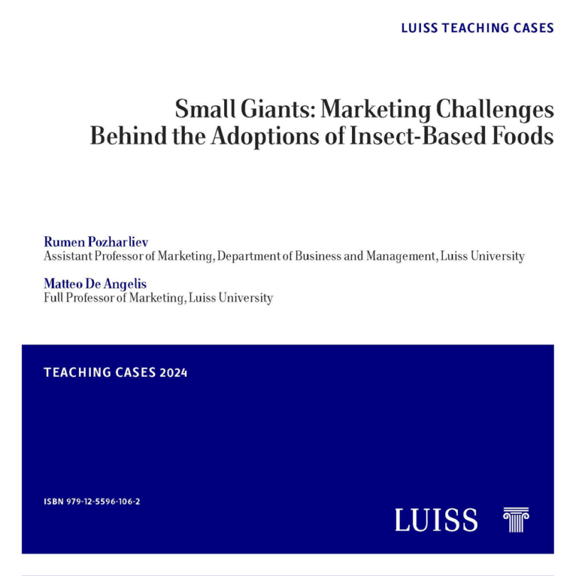 Small Giants: Marketing Challenges Behind the Adoptions of Insect-Based ...